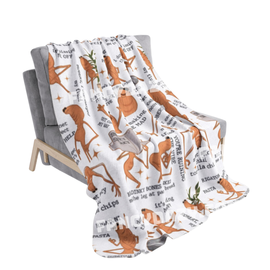 Marcus The Worm Quote Blanket - Fancydazy